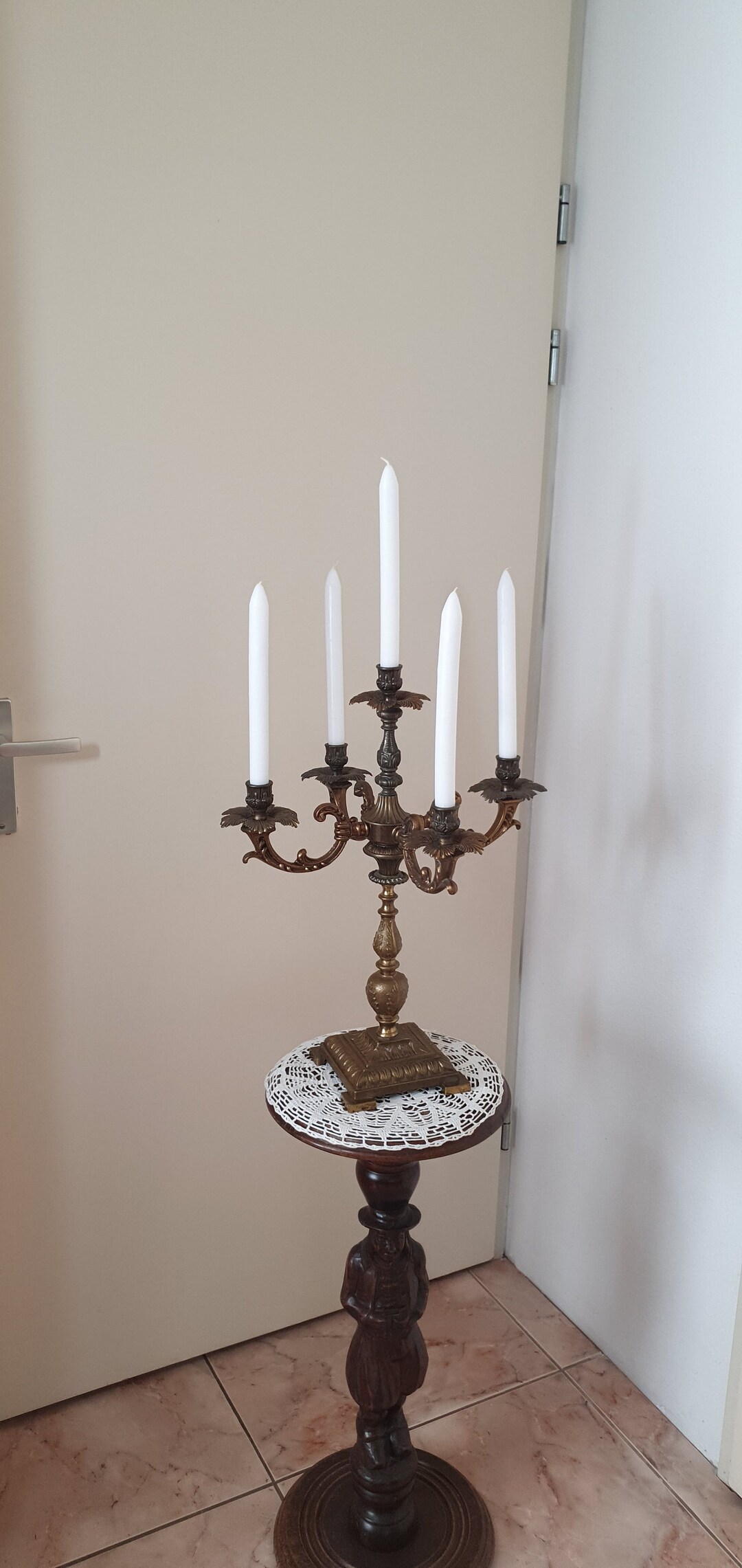 Large and Heavy Candlestick for 5 Candles - Etsy