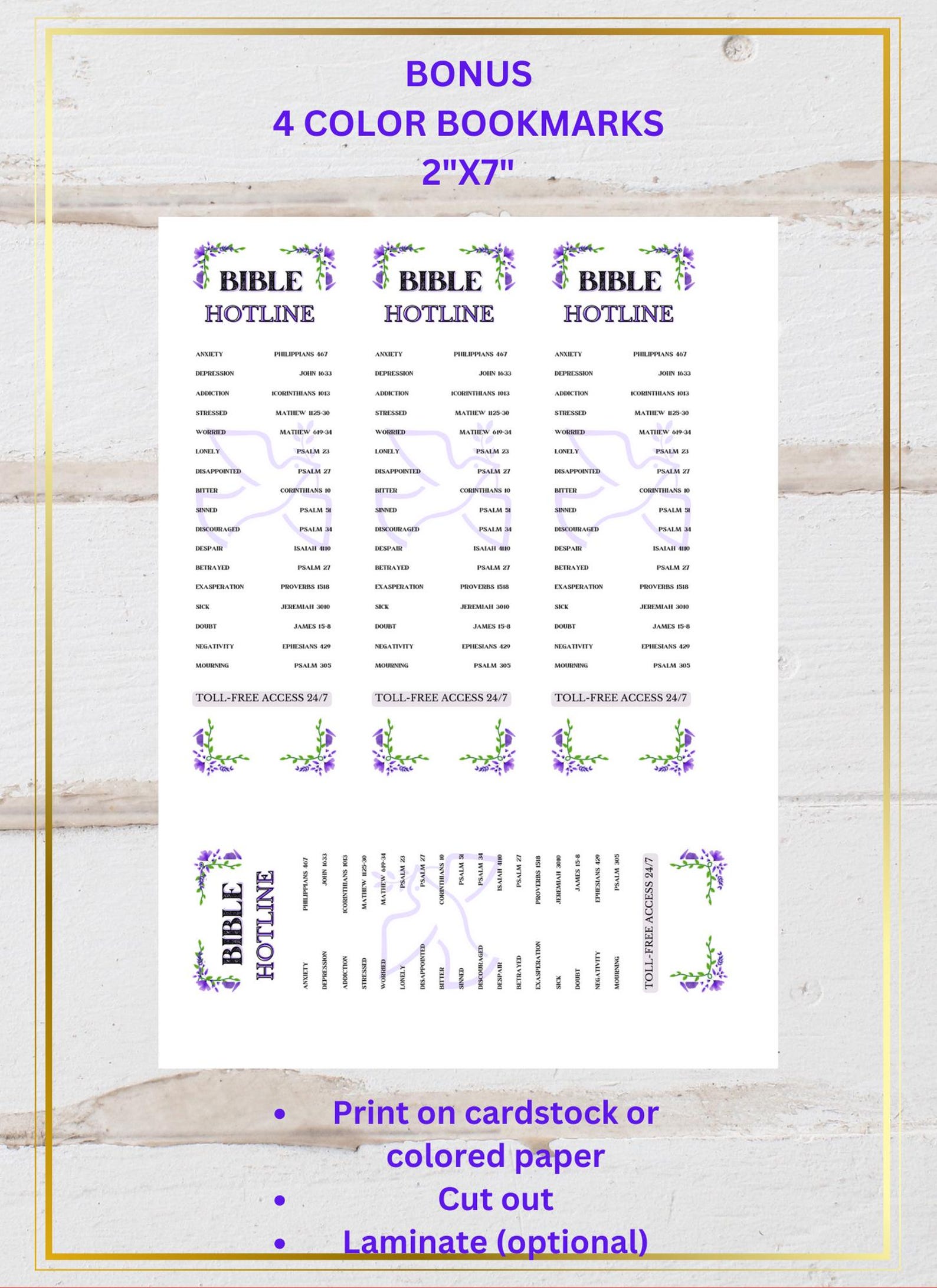 Christian Faith Based Bundle. Bible 911 Emergency Numbers. Bible Verse ...