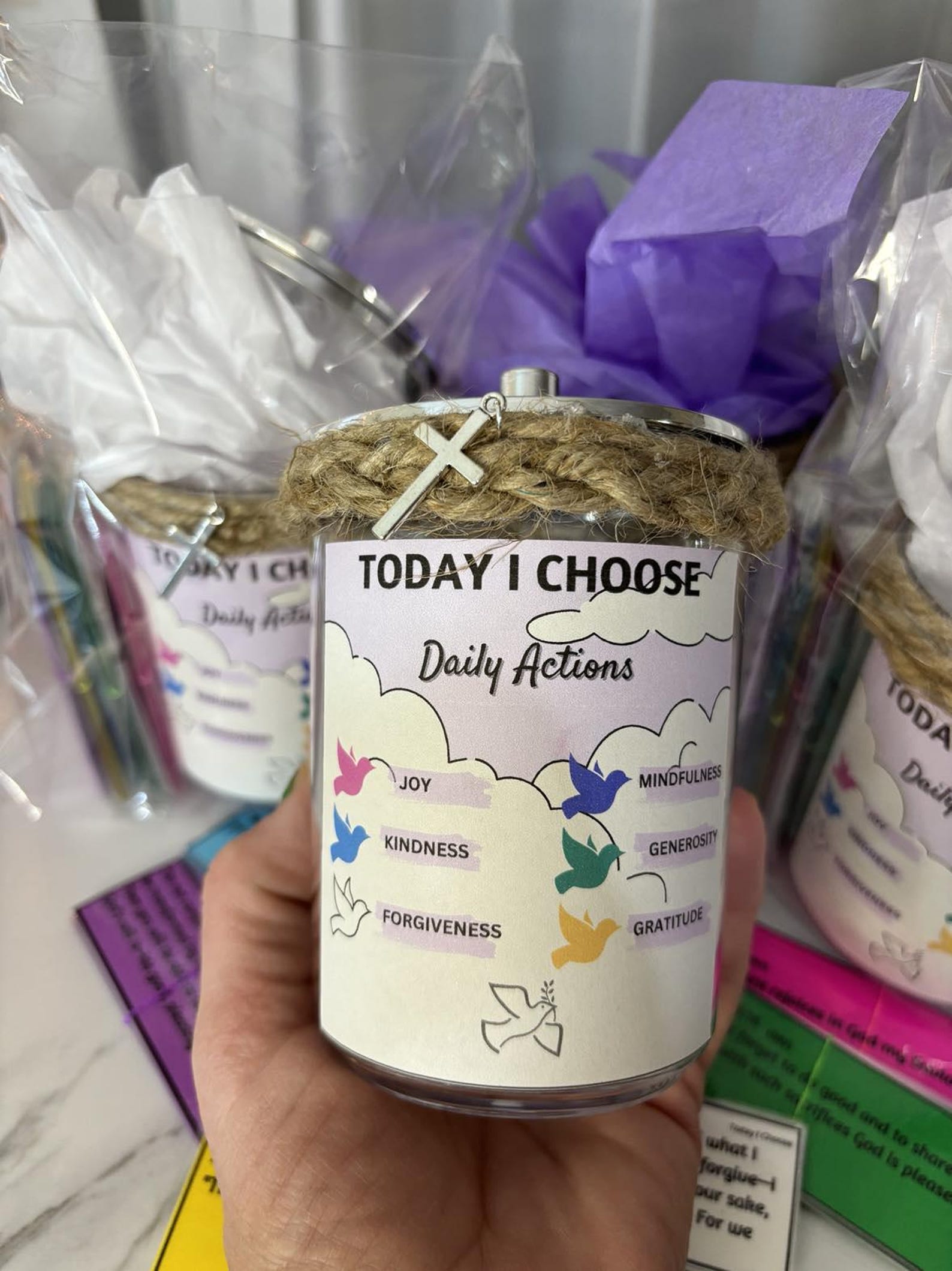 Bible Verse Jar, Prayer Jar, Gratitude Jar. Practice Kindness ...