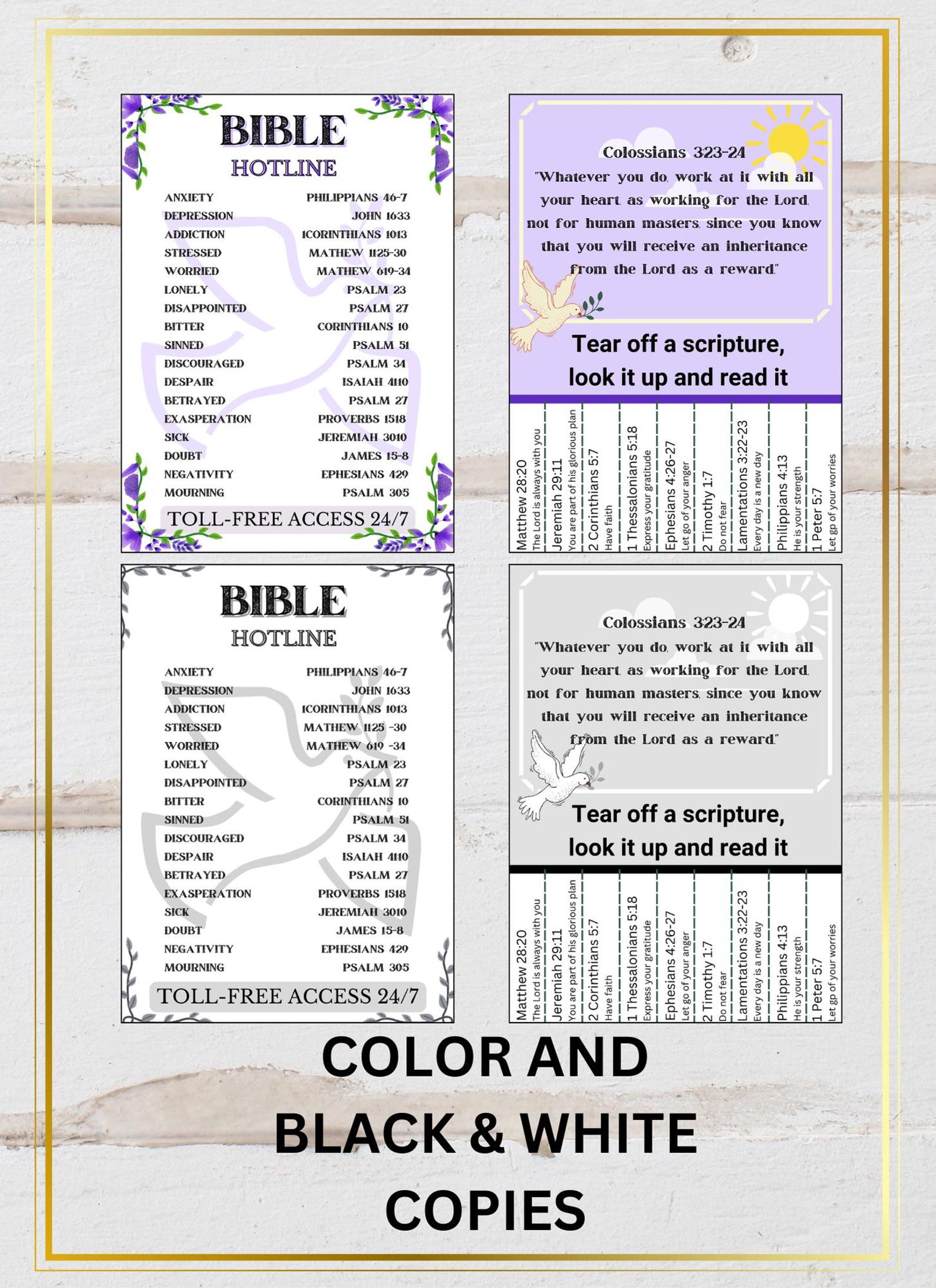 Christian Faith Based Bundle. Bible 911 Emergency Numbers. Bible Verse ...