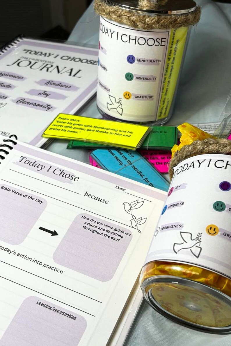 Bible Verse Jar, Prayer Jar, Gratitude Jar. Practice Kindness ...