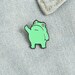 Cute Froggy Pin Cartoon Frog Badge, Middle Finger, Cool Animal Brooches ...