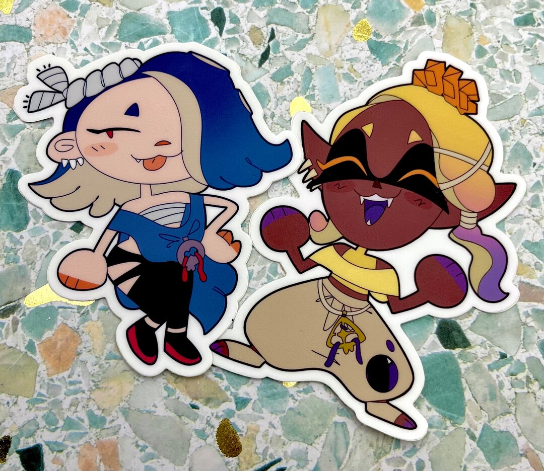 Shiver and Frye / Deep Cut - Vinyl Stickers - Etsy