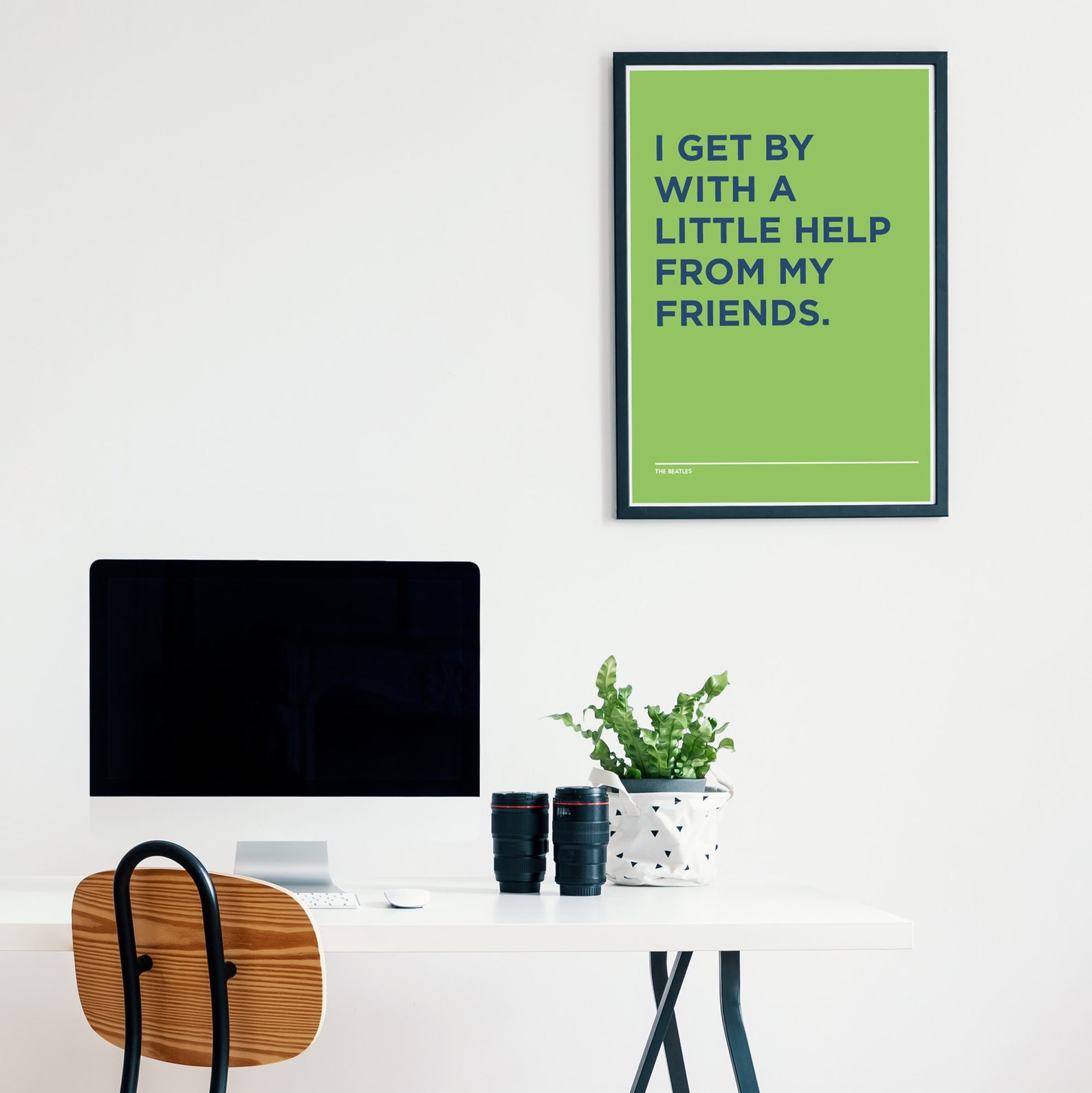 Custom Song Lyric Quote Poster Print, Custom Quote Typographic Art ...