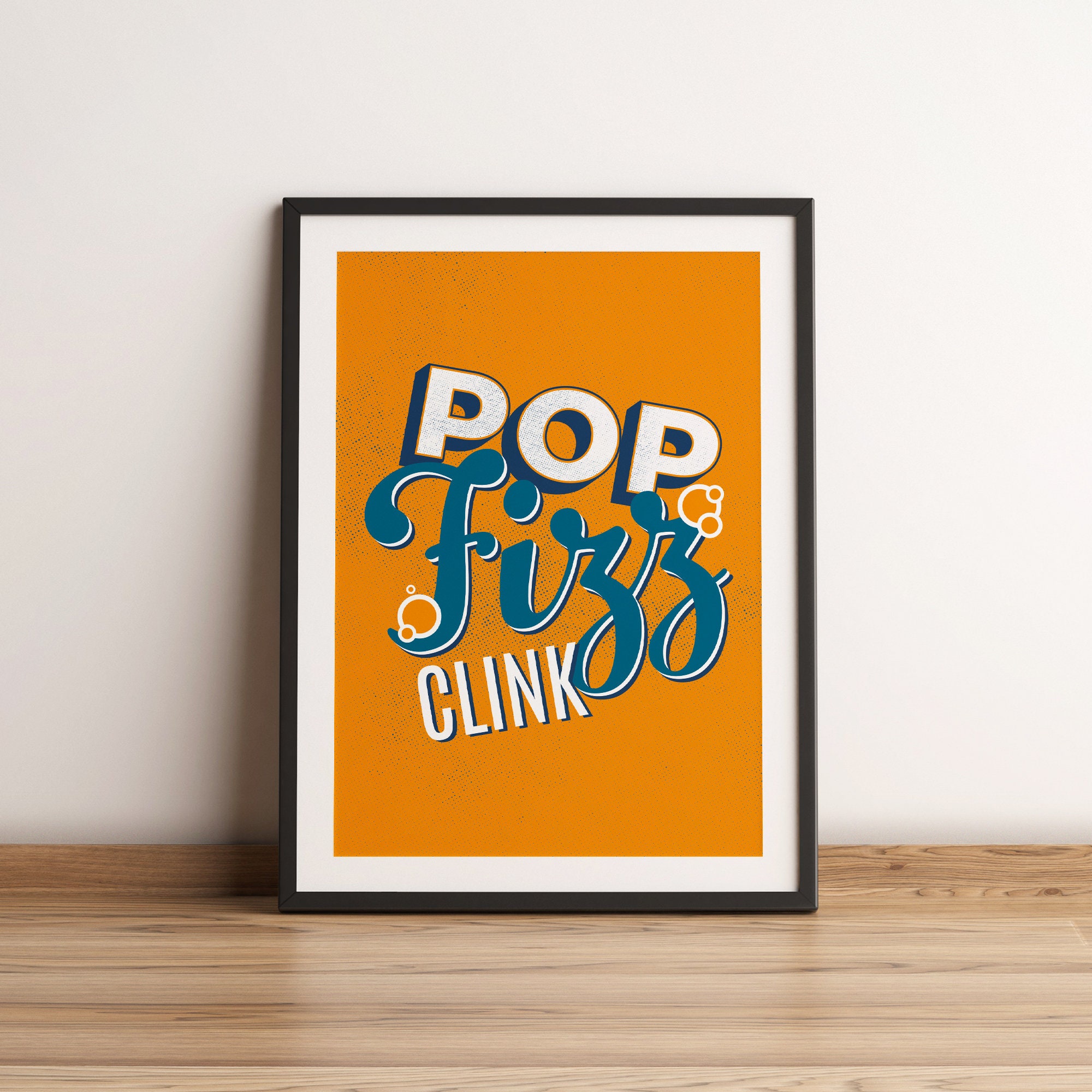 Fun Prosecco Retro Style Word Art Print Home Bar Print - Etsy