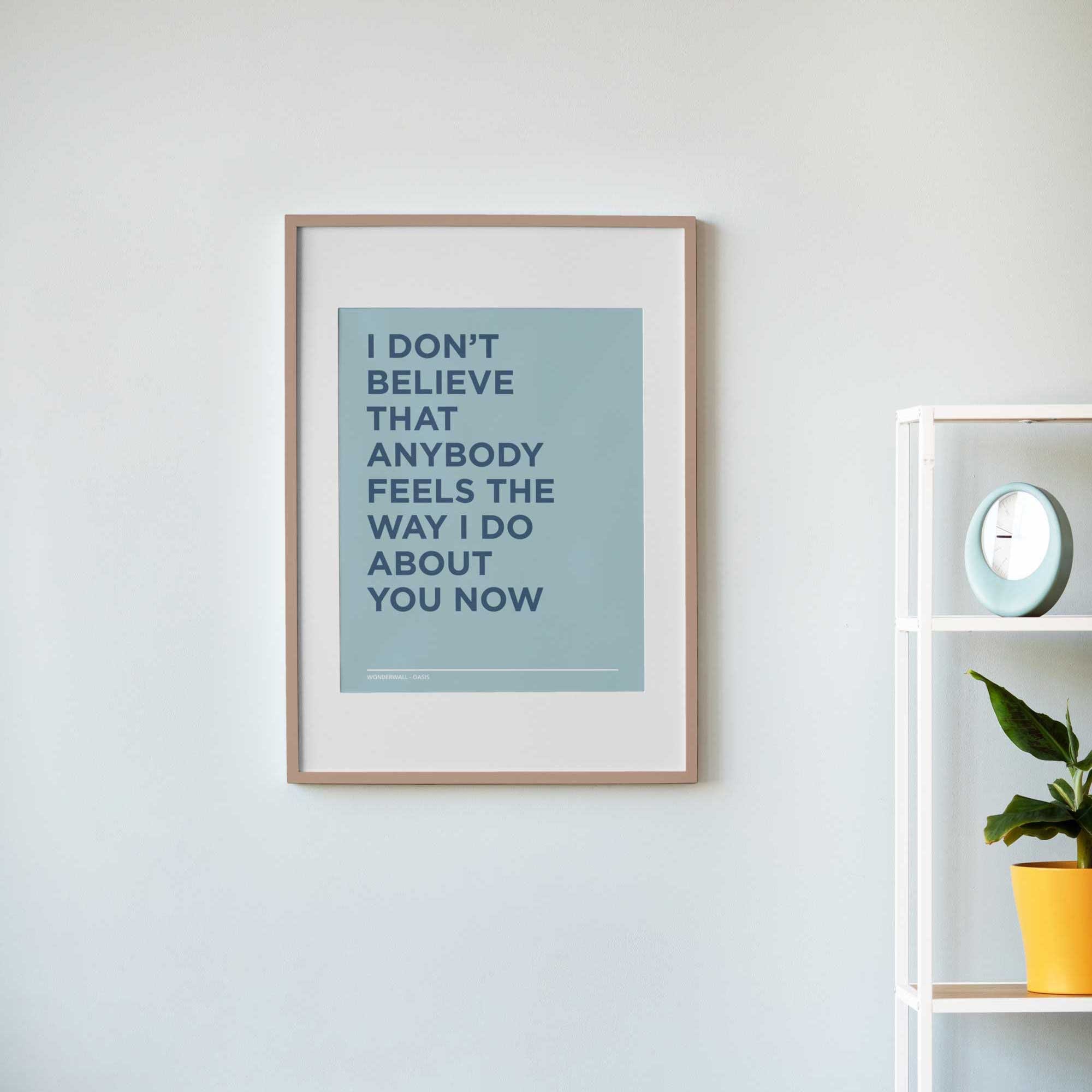 Custom Famous Quote Poster Print Custom Quote Typographic - Etsy