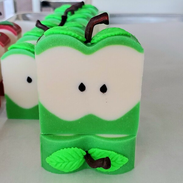 Apple Soap - Etsy