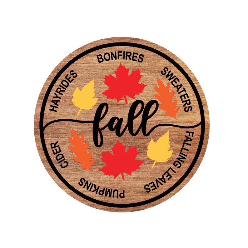 Fall Svg File Svg Laser File Svg Files Svg File for Laser | Etsy
