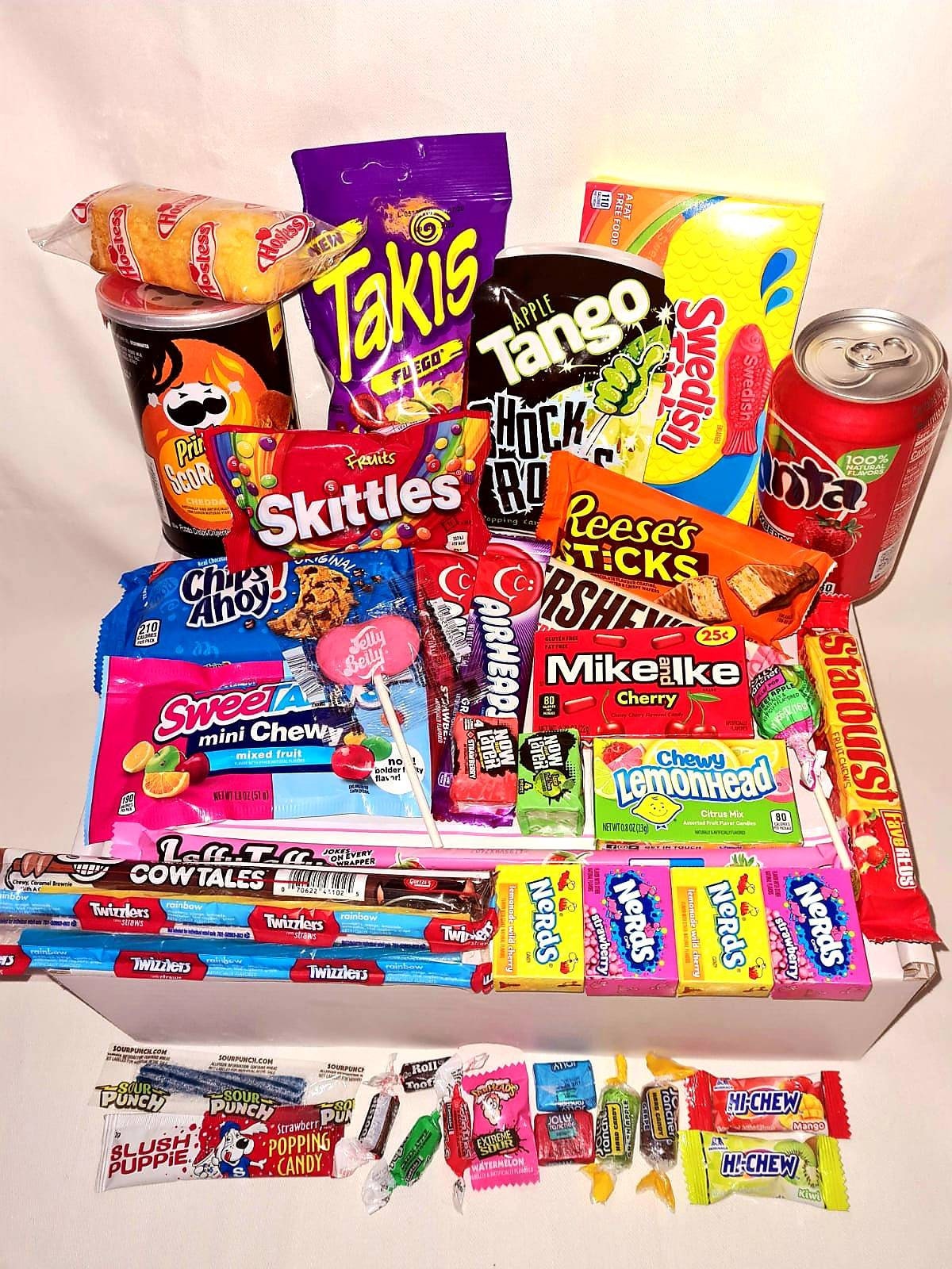 American Snack 'n' Sweet Box - Etsy UK