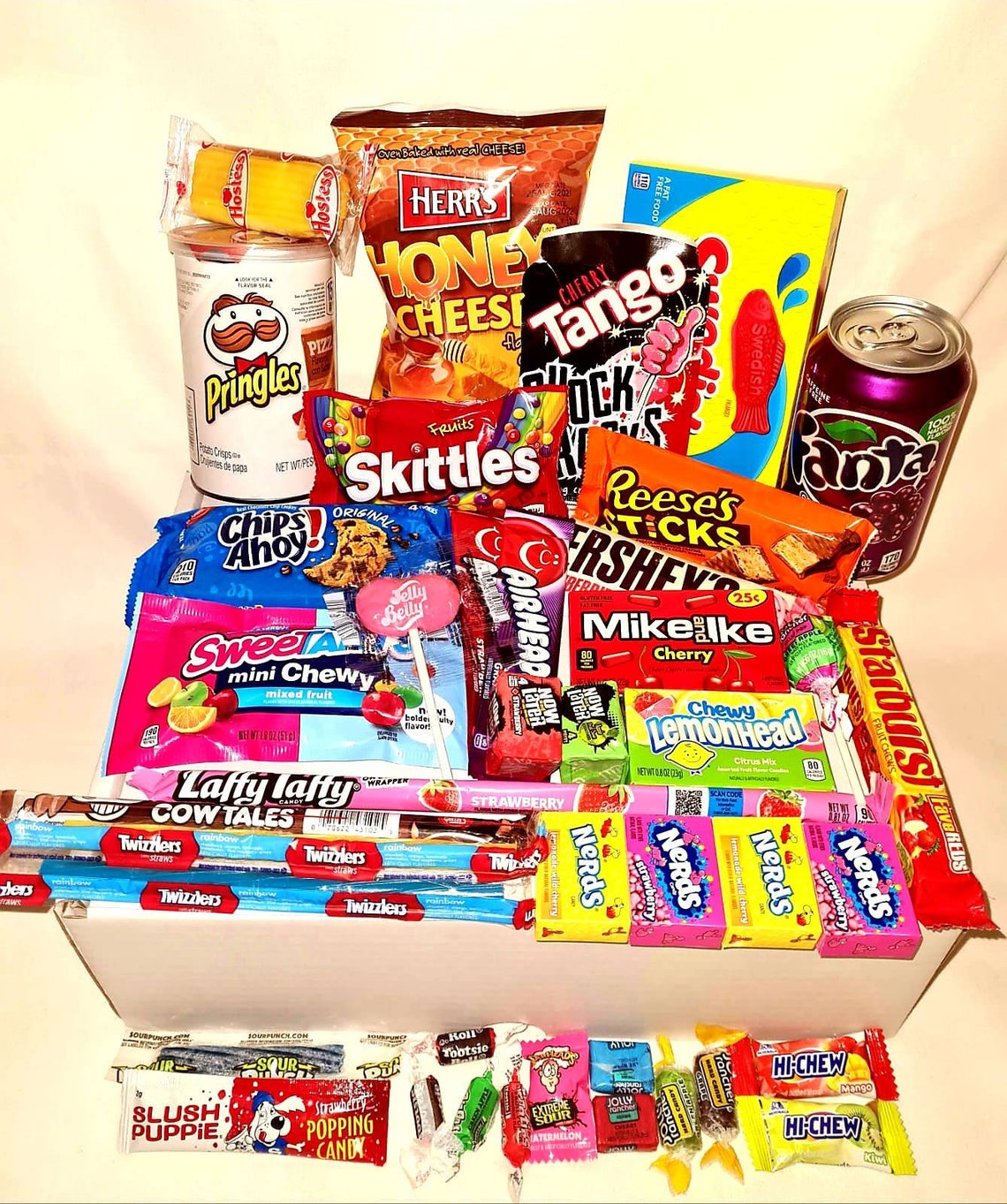 American Snack 'n' Sweet Box - Etsy UK