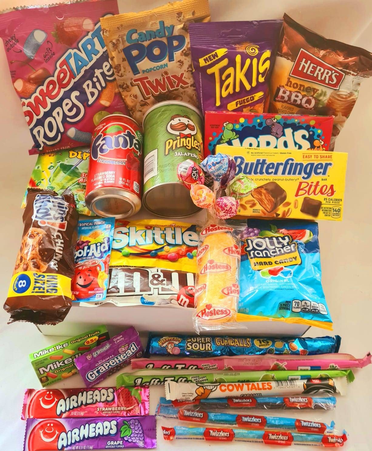 American Snack 'n' Sweet Box - Etsy UK