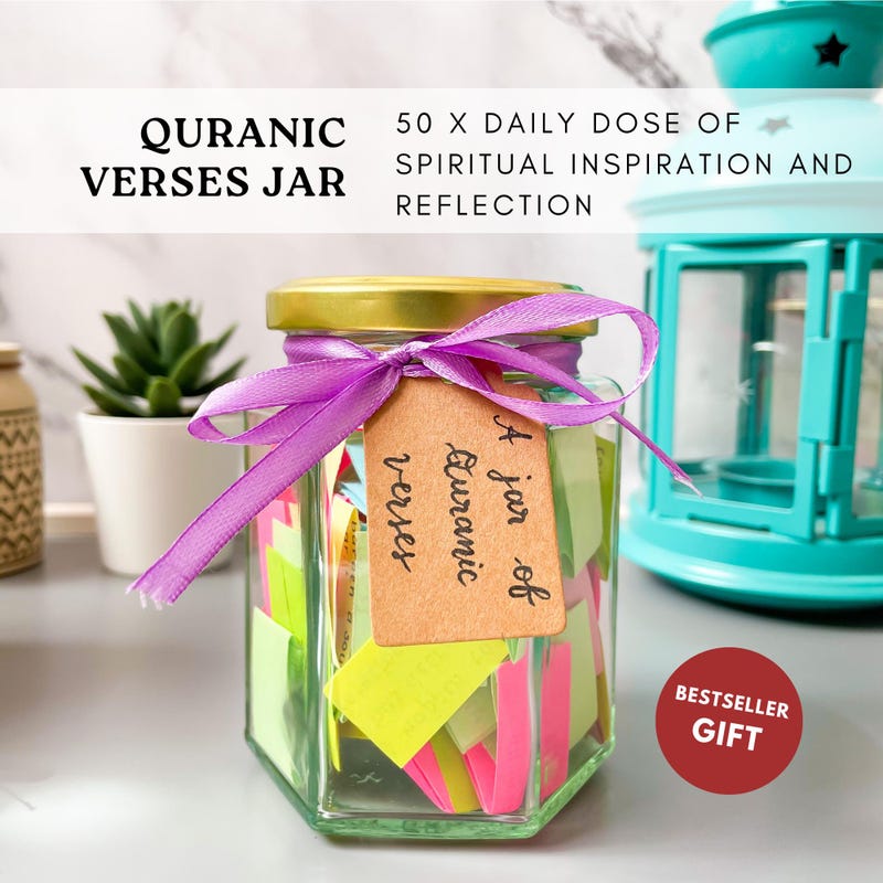 Quran Verses in a Jar - Etsy