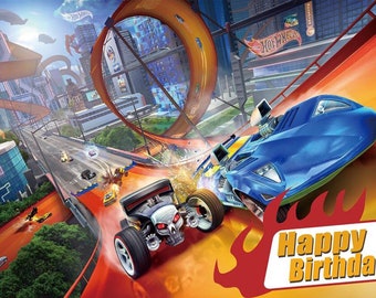 Hot Wheels Backdrop - Etsy UK