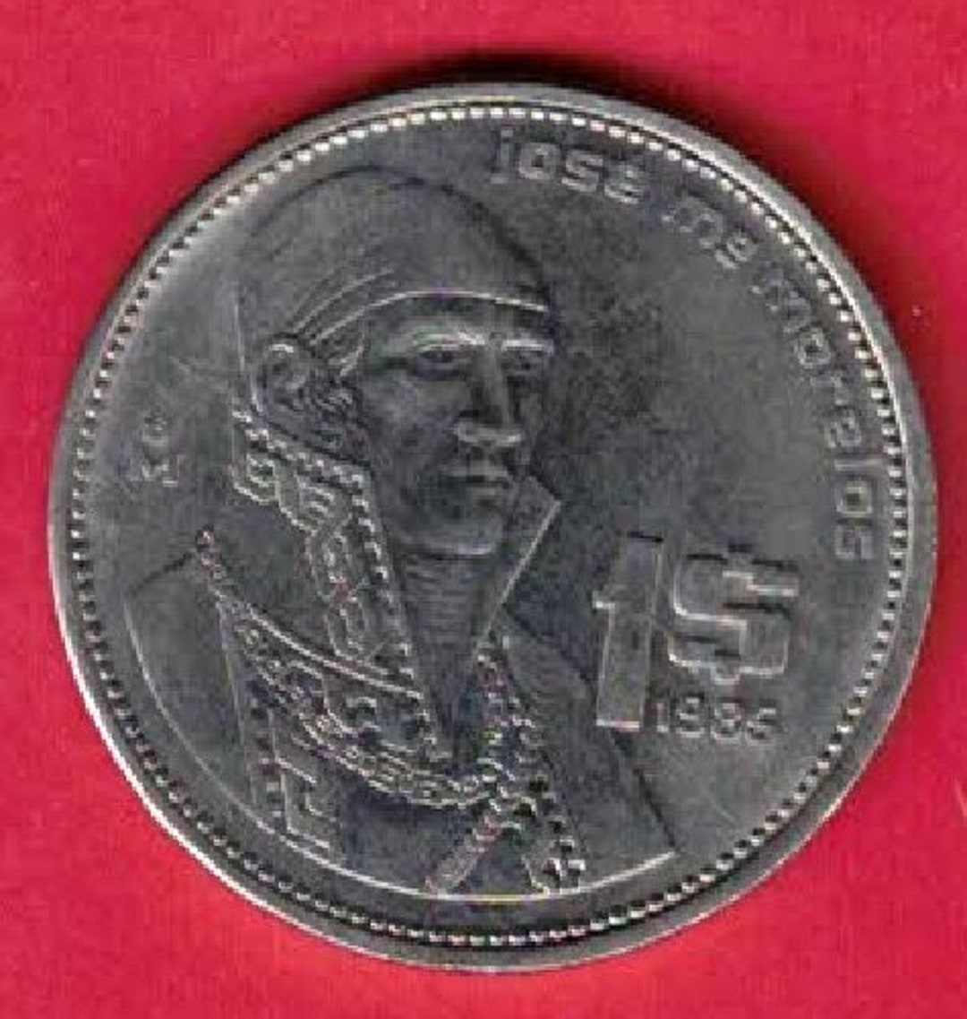 Mexico Mexican Km496 1985 Uncirculated-bu Mint-unc Large Old Vintage ...