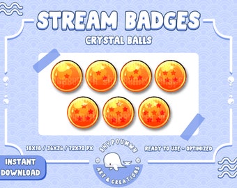 Dragon Ball Sub Badges - Etsy