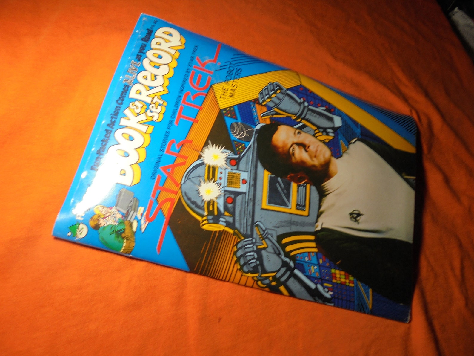 1979 STAR TREK: Robot Masters Book and Record Set! Sealed and Mint ...