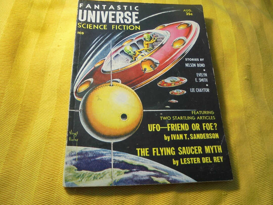 Fantastic Universe SCIENCE-FICTION # 2! 1957! Early UFO Mag! 1st ...