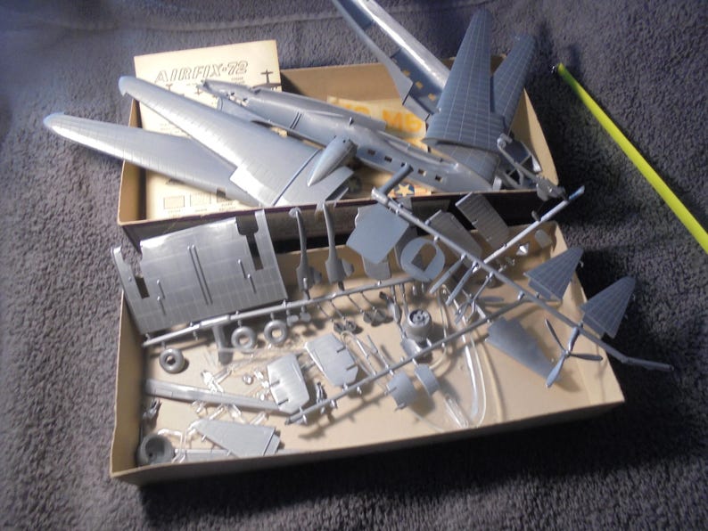 AIRFIX-72 DOUGLAS C-47 Airplane Model Kit! Complete! 35.00 Shipped!! - Etsy