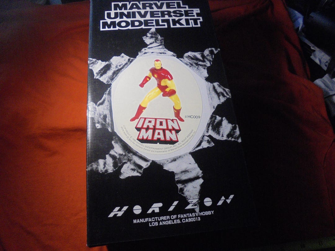 IRON MAN Model Kit * Horizon Models * Mint * 1989!! 80.00 Shipped!! - Etsy