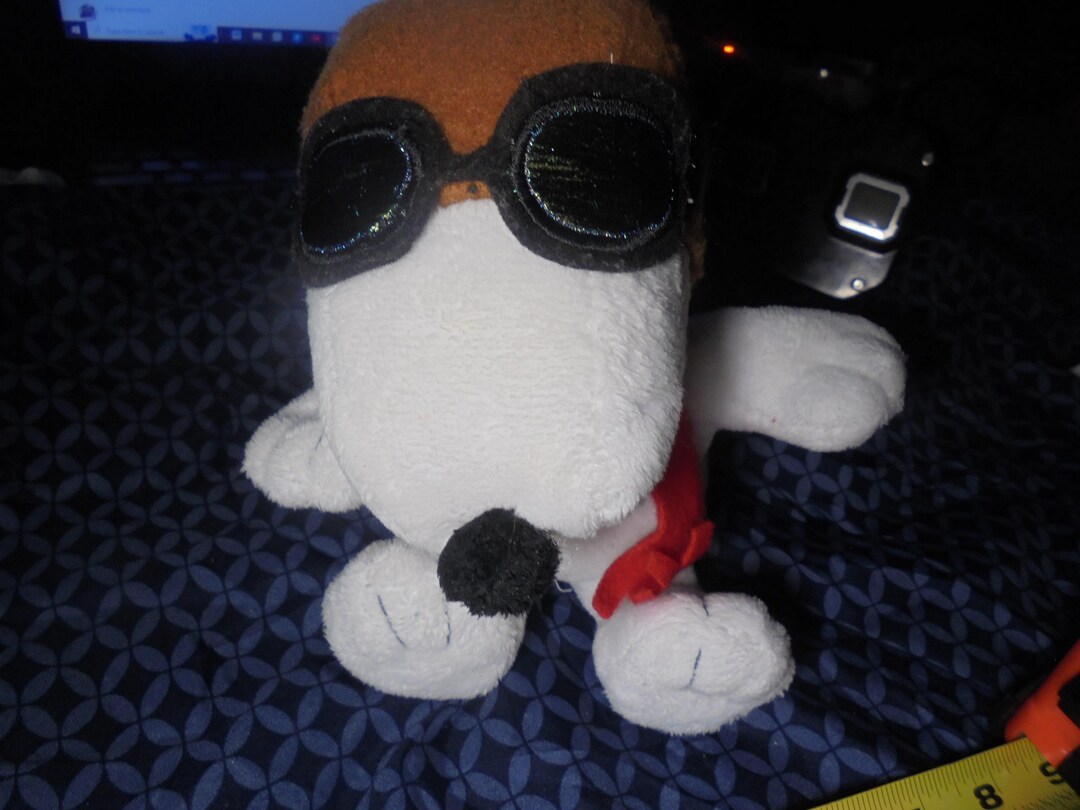 SNOOPY as Sopwith Camel Pilot PLUSH DOLL New 22.00 Shipped - Etsy