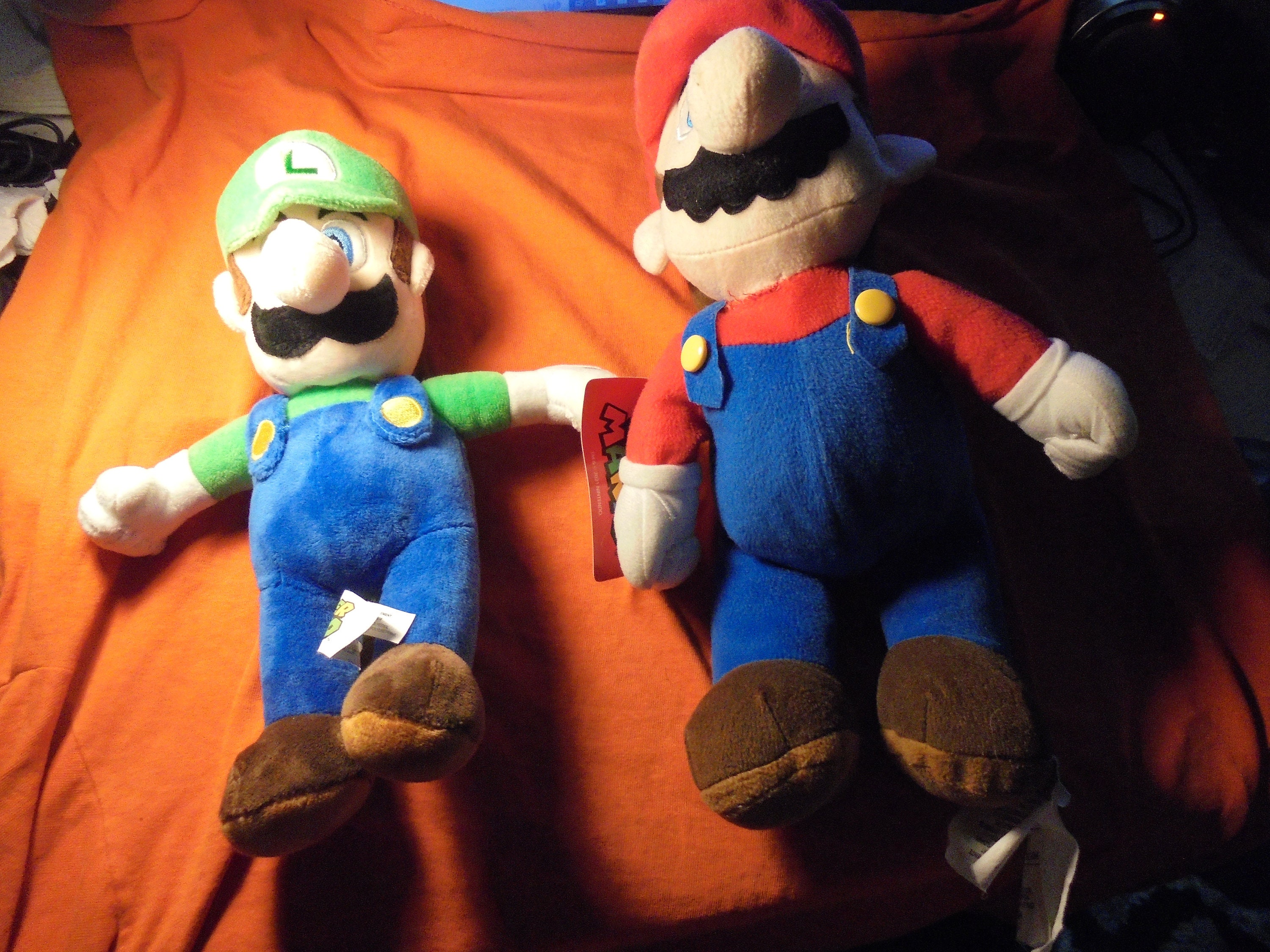 SUPER MARIO BROS. Plush Dolls 25.00 Obo Video Game - Etsy