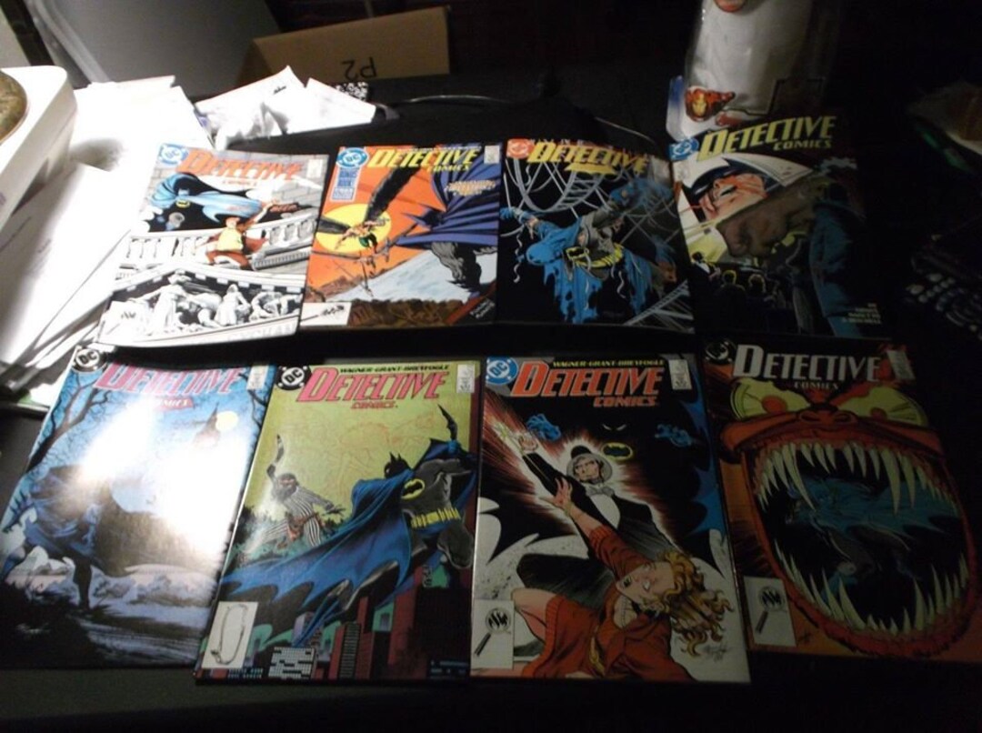 Worth 32.00! Detective Comics 8 Issue Run: Issues 590 to 597, DC Comics ...