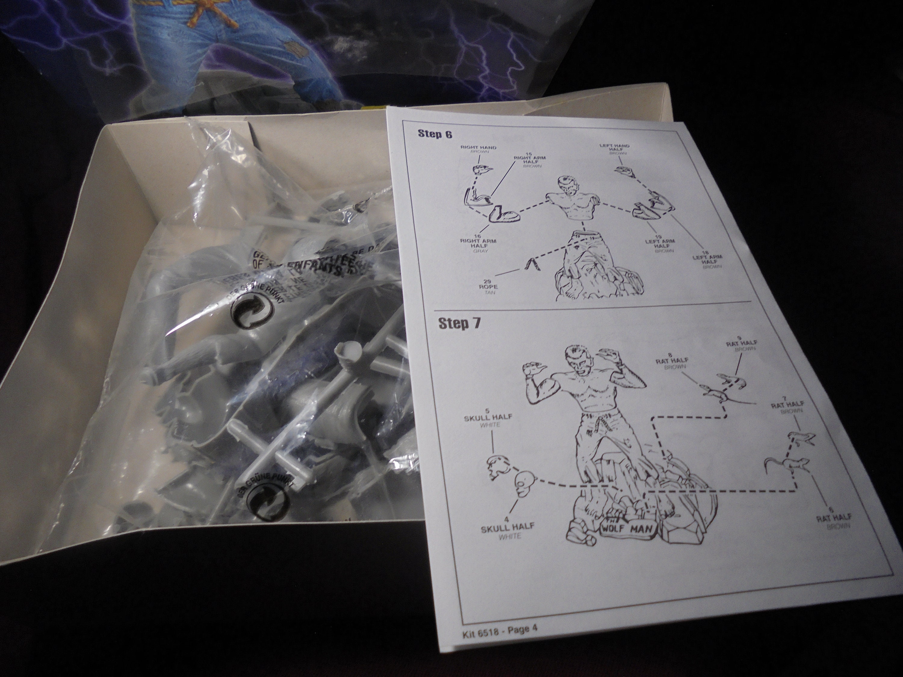 THE WOLFMAN Sealed Model Kit, Revell-monogram Models, 2009 45.00 ...