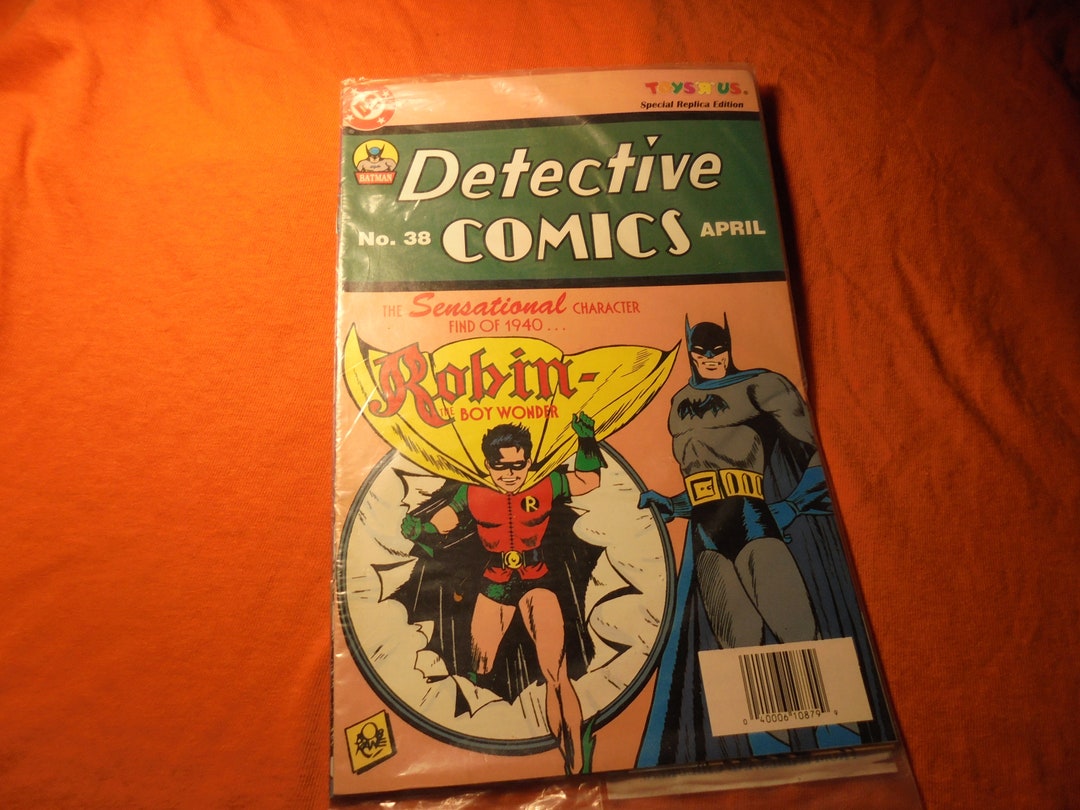 DETECTIVE COMICS # 38 Toys R Us Replica Edition! Polybagged!! 1st ...
