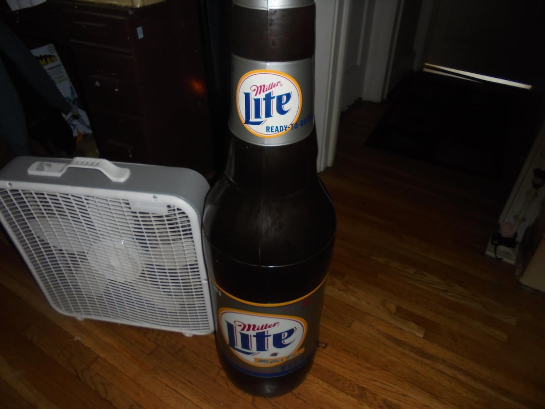 Gigantic Over 3 Foot Tall MILLER LITE INFLATABLE!! Was 75.00! 50.00 ...