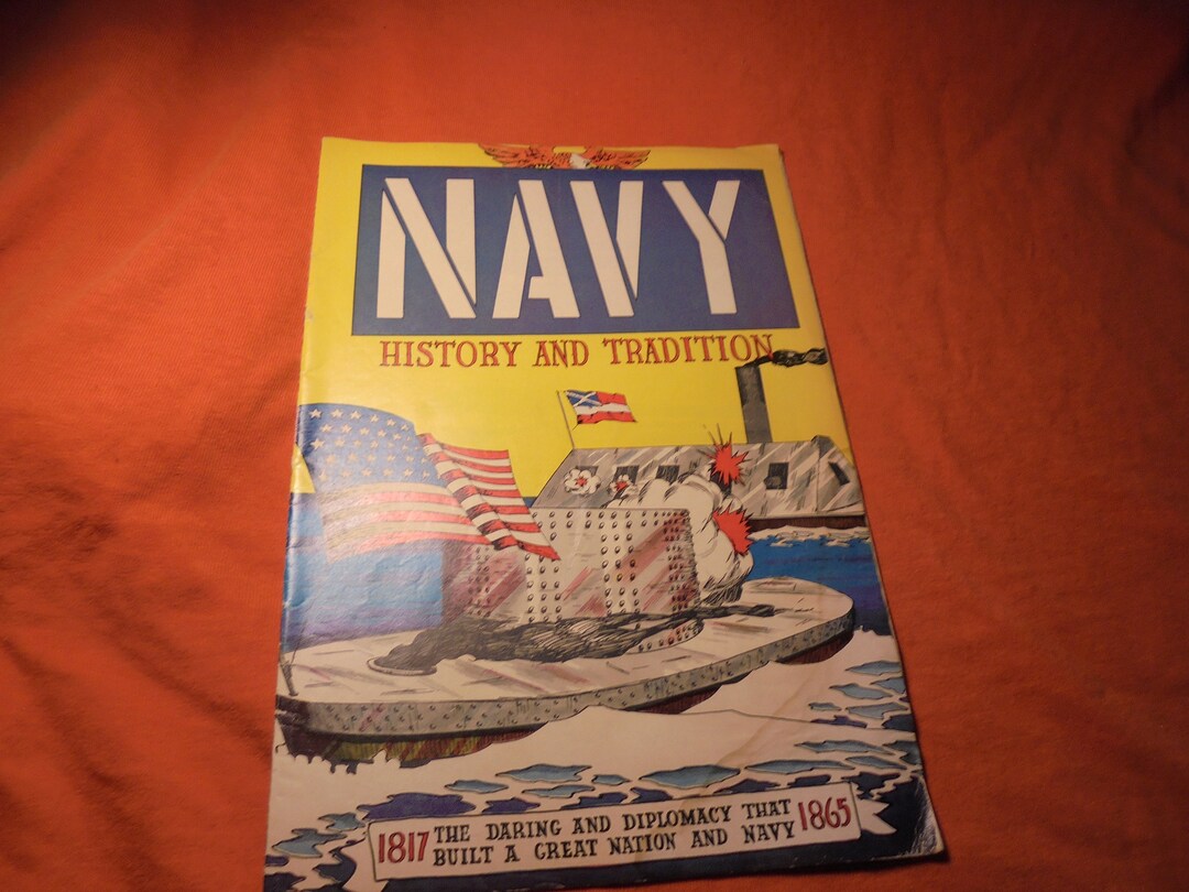 1959 NAVY: HISTORY & TRADITION Promotional Comic Book!! 18.00 Obo!! - Etsy