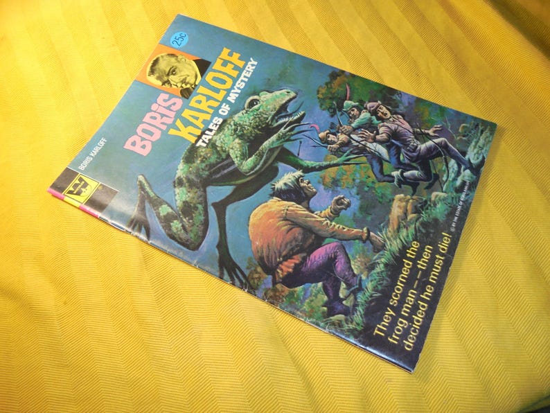Gold Key BORIS KARLOFF # 55!! 1974! HORROR!! 17.00 Shipped! - Etsy