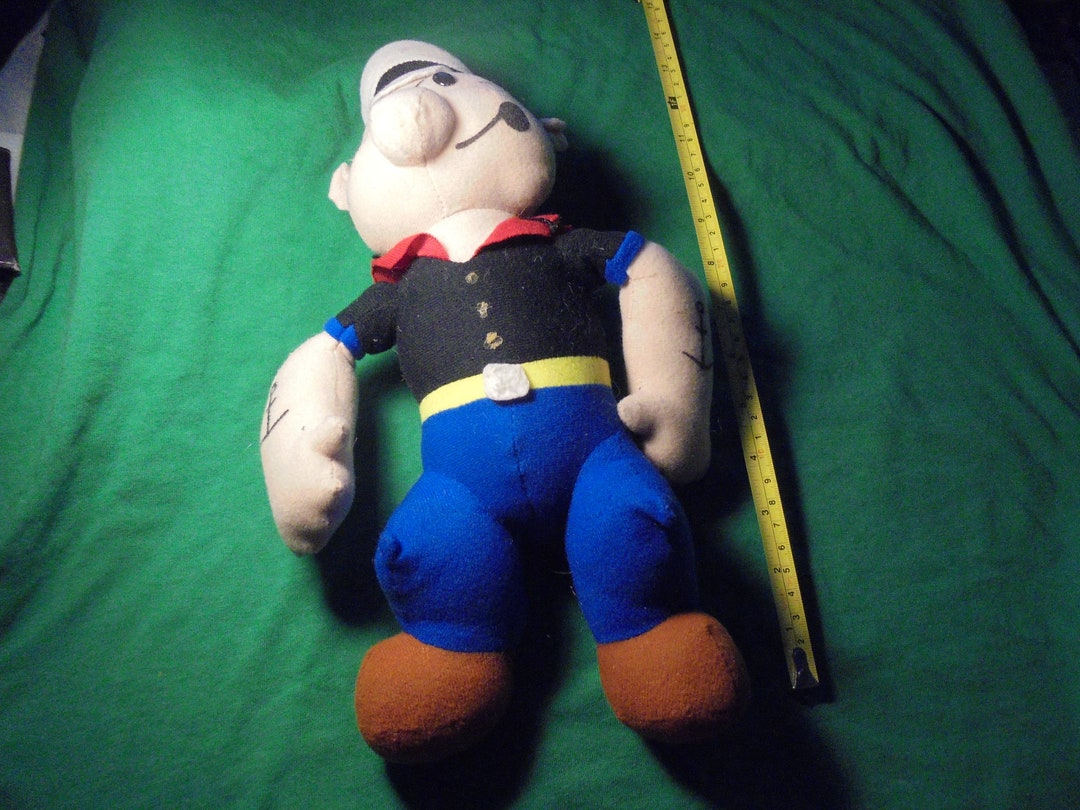 Popeye the Sailor Plush Toy: 13" Ultra Clean Cartoon Character! 20.00 ...