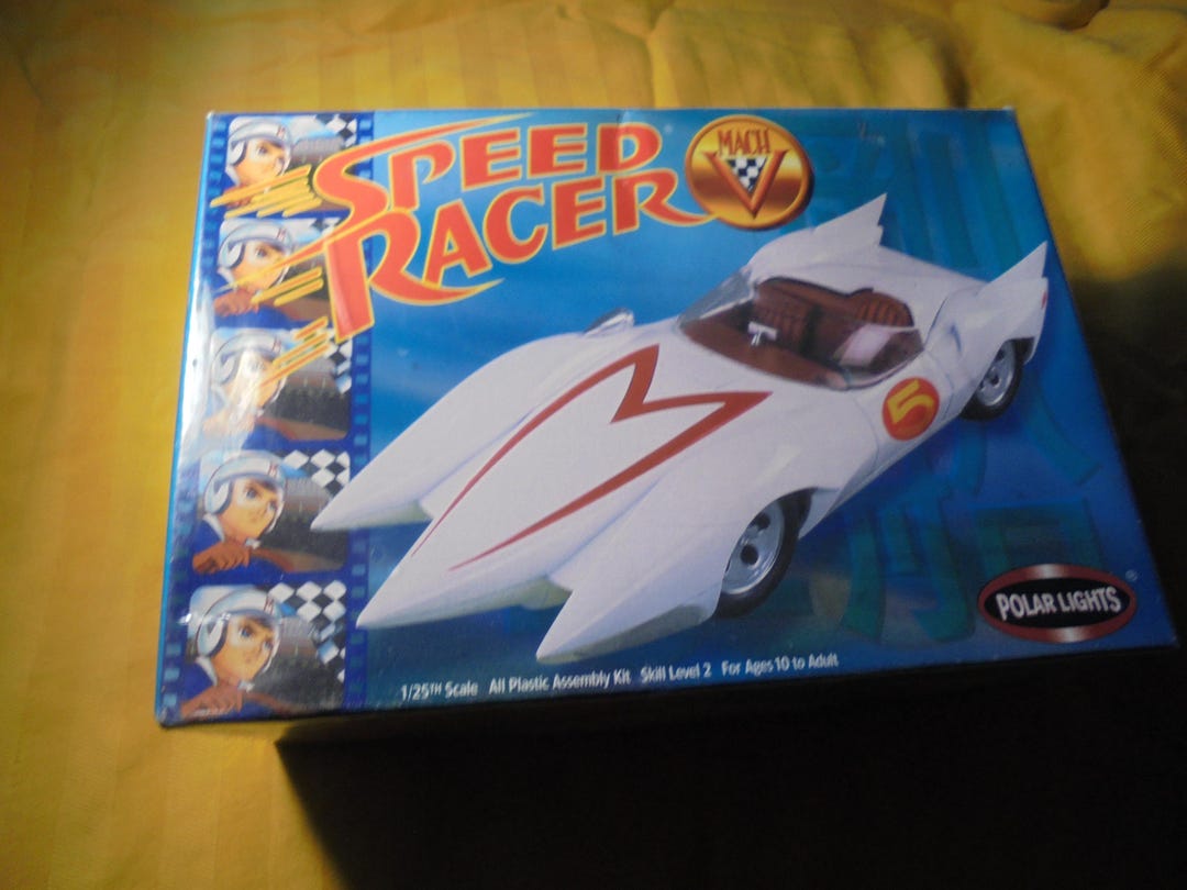 Polar Lights SPEED RACER MACH 5 Model Kit, 2000! 25.00 Obo! - Etsy