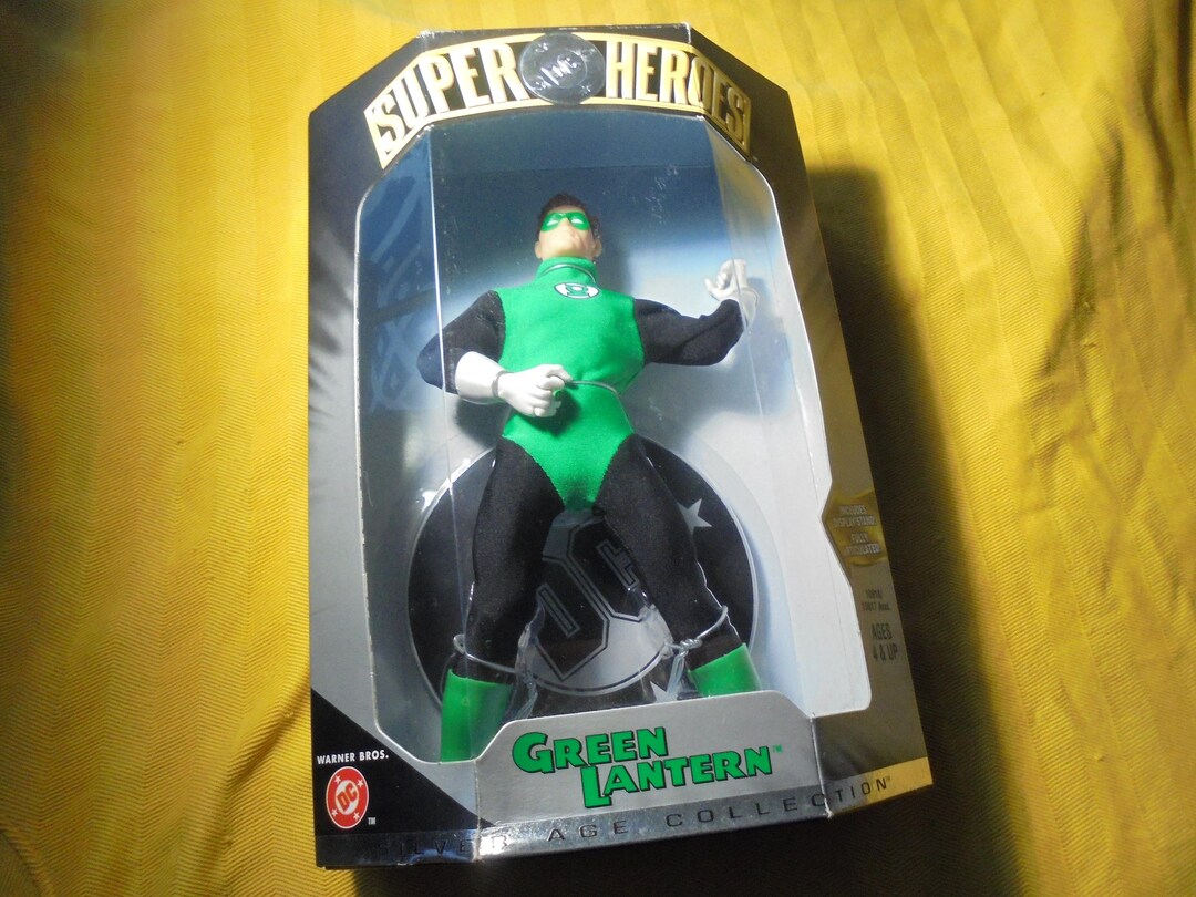 DC Super Heroes GREEN LANTERN 1999 Hasbro Mego-like! Mint! 40.00 ...