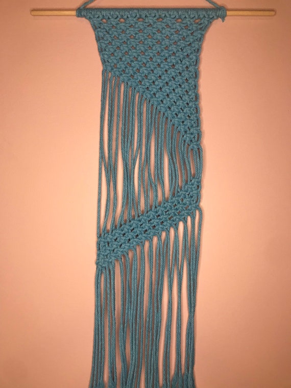 Simple Diagonal Macrame - Etsy