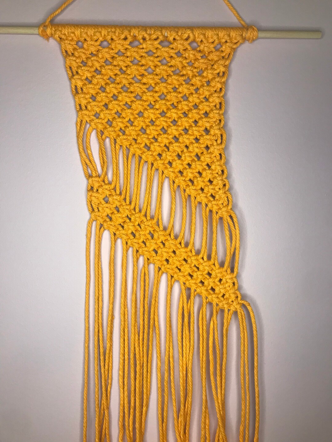 Simple Diagonal Macrame - Etsy