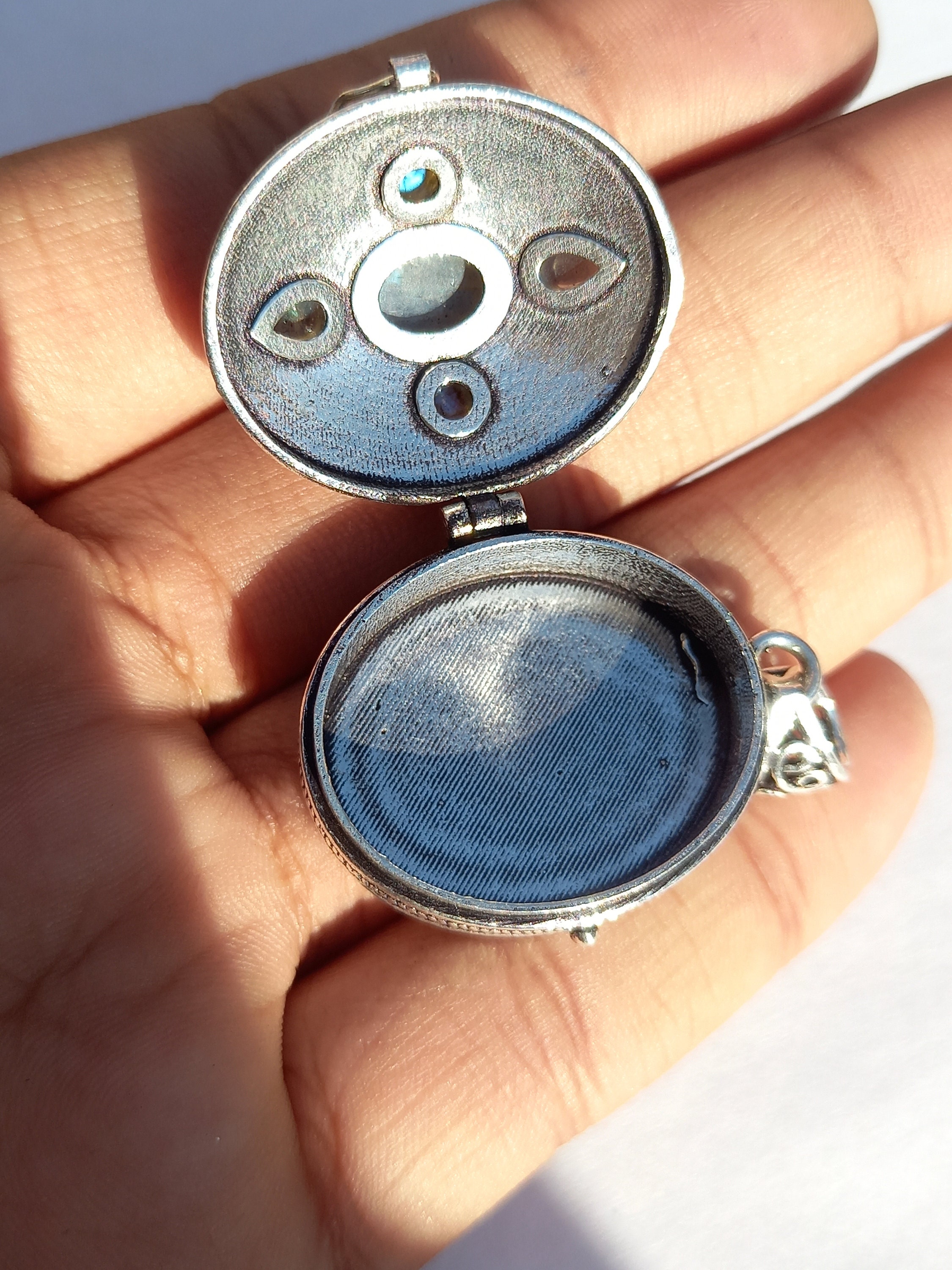 Handmade Poisoner Pendant With Natural Amethyst Gemstone, 92.5 Silver ...