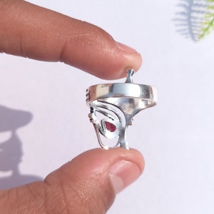 Terrific Silver Ring, Handmade Purple Turquois Gemstone Ring, 925 ...