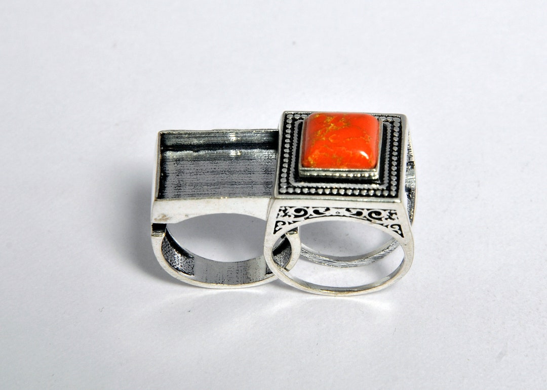 Handmade Poison Ring - Statement Rings- Secret Compartment Ring-signet ...