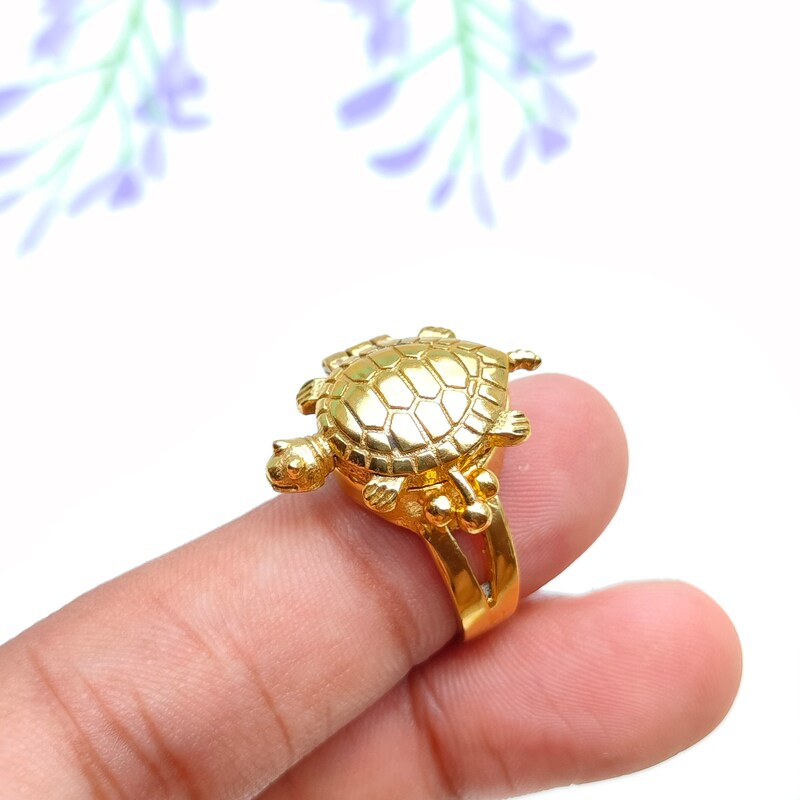 Turtle Ring - Etsy