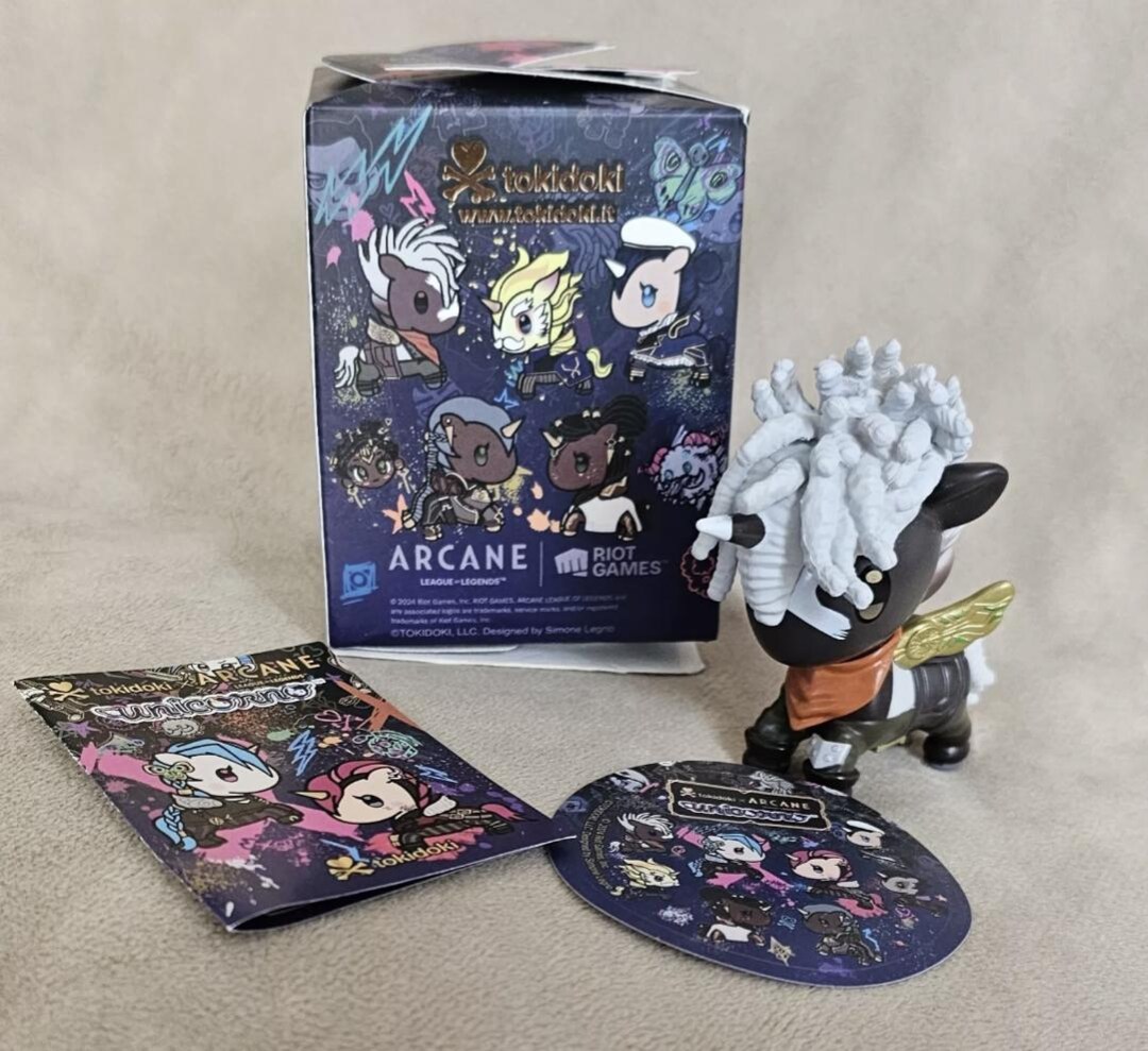 Tokidoki X ARCANE League of Legends Unicorno EKKO W/box/guide/sticker ...