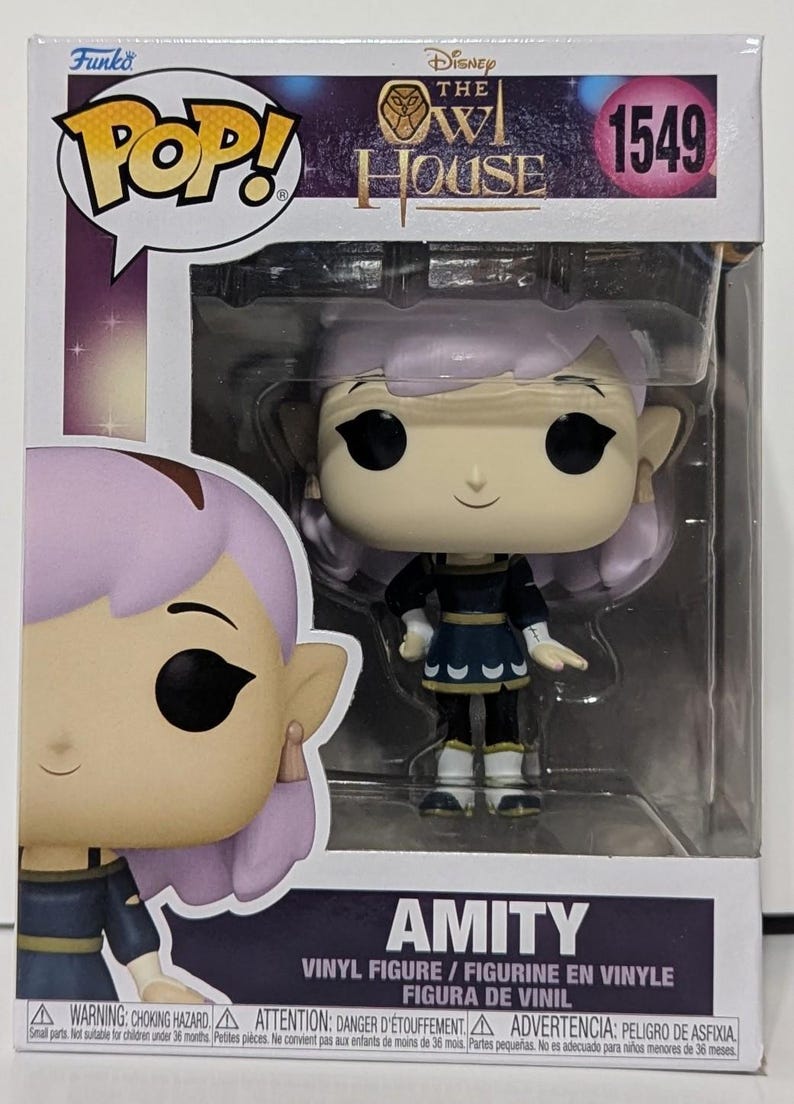 Funko Disney Pop! Amity Blight the Owl House 1549 W/protector - Etsy