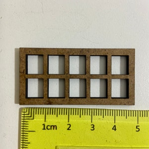 Miniature Dollhouse Windows. 1/6, 1/12, 1/24, 1:48 Scale Miniature ...