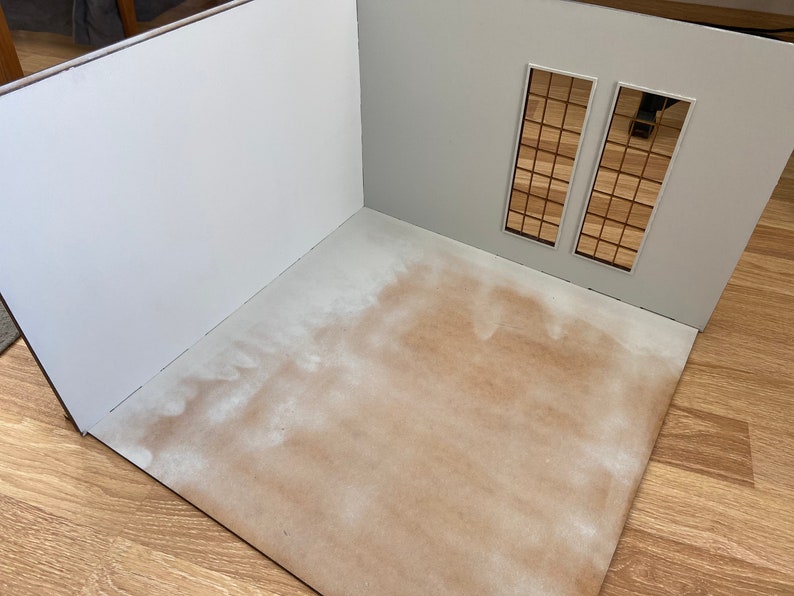 Roombox 2 Walls 1:6 Doll Corner Dollhouse Room Room for - Etsy