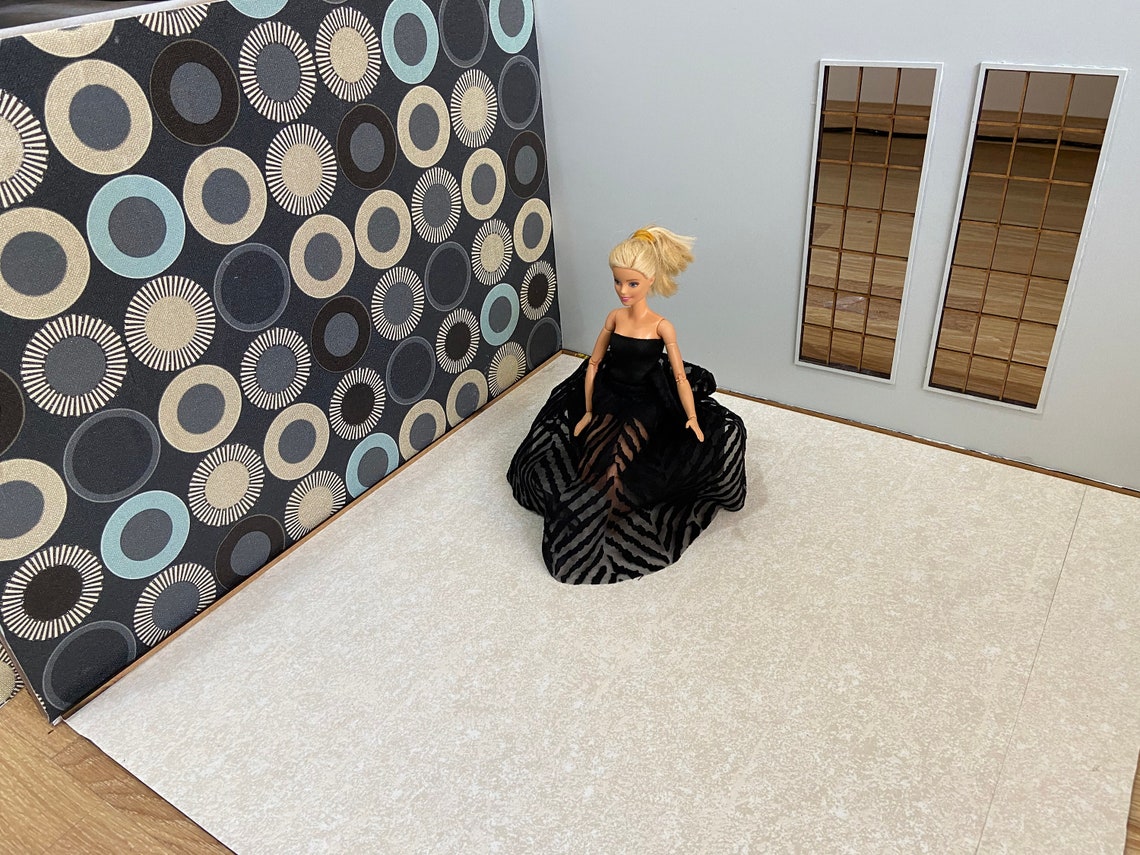 Roombox 2 Walls 1:6 Doll Corner Dollhouse Room Room for - Etsy