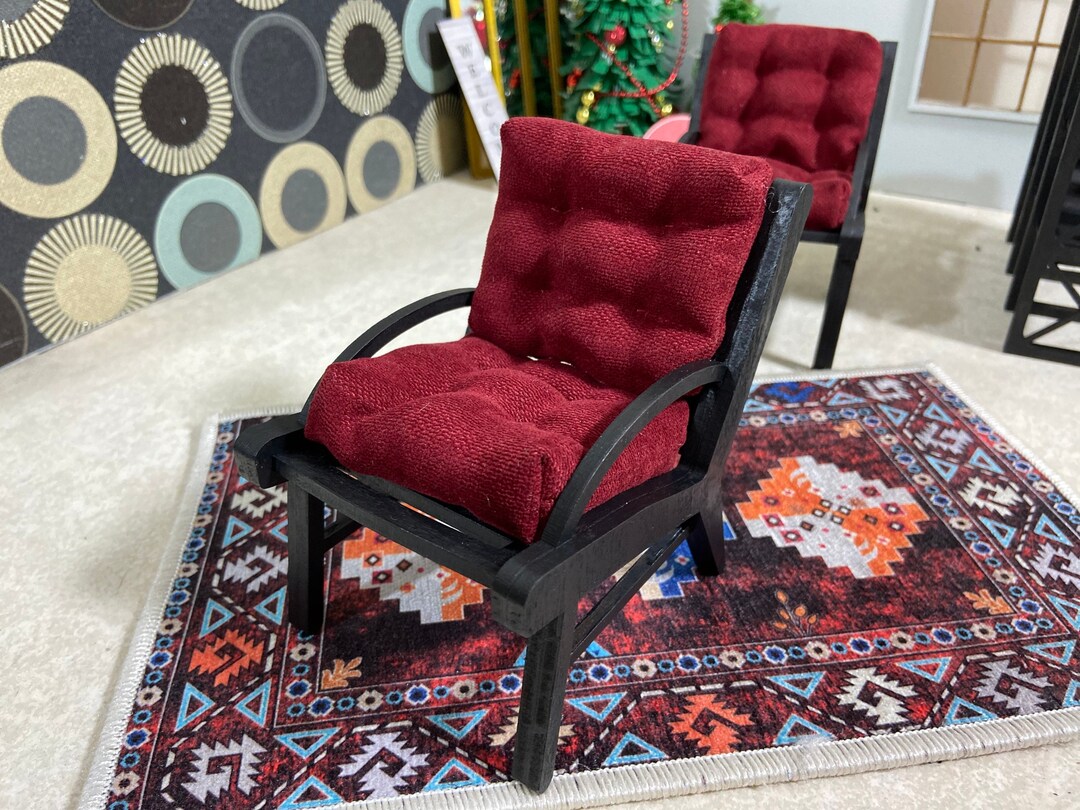 Dollhouse Chair, Armchair, Seating, Dollhouse Decor, Dollhouse ...