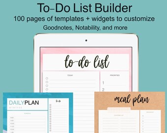 Goodnotes to Do List | Etsy