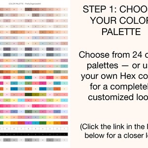 Custom-built Digital Notebook 10 Subjects Choose Tab Text and Colors ...