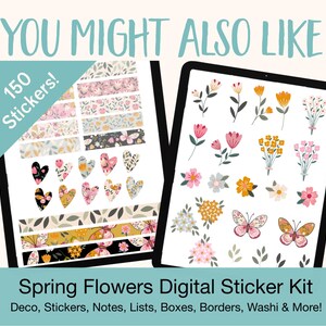 Huge Digital Planner Sticker Bundle: 12 Unique Monthly Themes - Deco ...