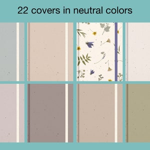 Goodnotes Covers - 22 Realistic Paper Texture Digital Notebook Covers ...